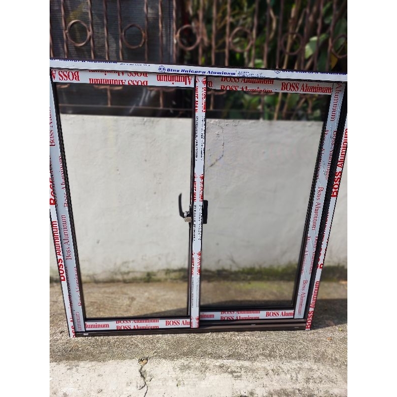 90cm W × 140cm H sliding window with screen Analoc | Shopee Philippines