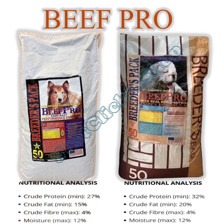 Beef Pro Breeders Pack 22.7 Kgs (Adult and Puppy) | Shopee Philippines
