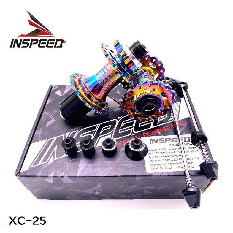 INSPEED XC-25 Bike Hub 8/9/10/11Speeds Sealed Bearing Hub QR Thru ...