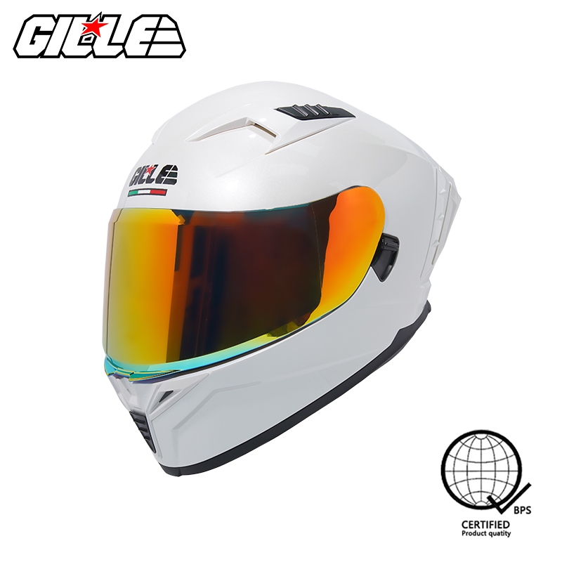 GILLE 843 CIRCUIT Dual Visor Helmet Full Face for Motorcycle Men Women ...