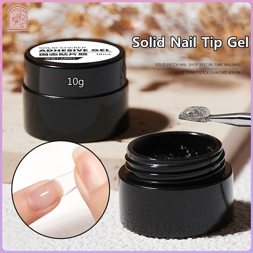 P&W 10g Solid nail extension Gel Quickly Extend Nail Acrylic Nail ...