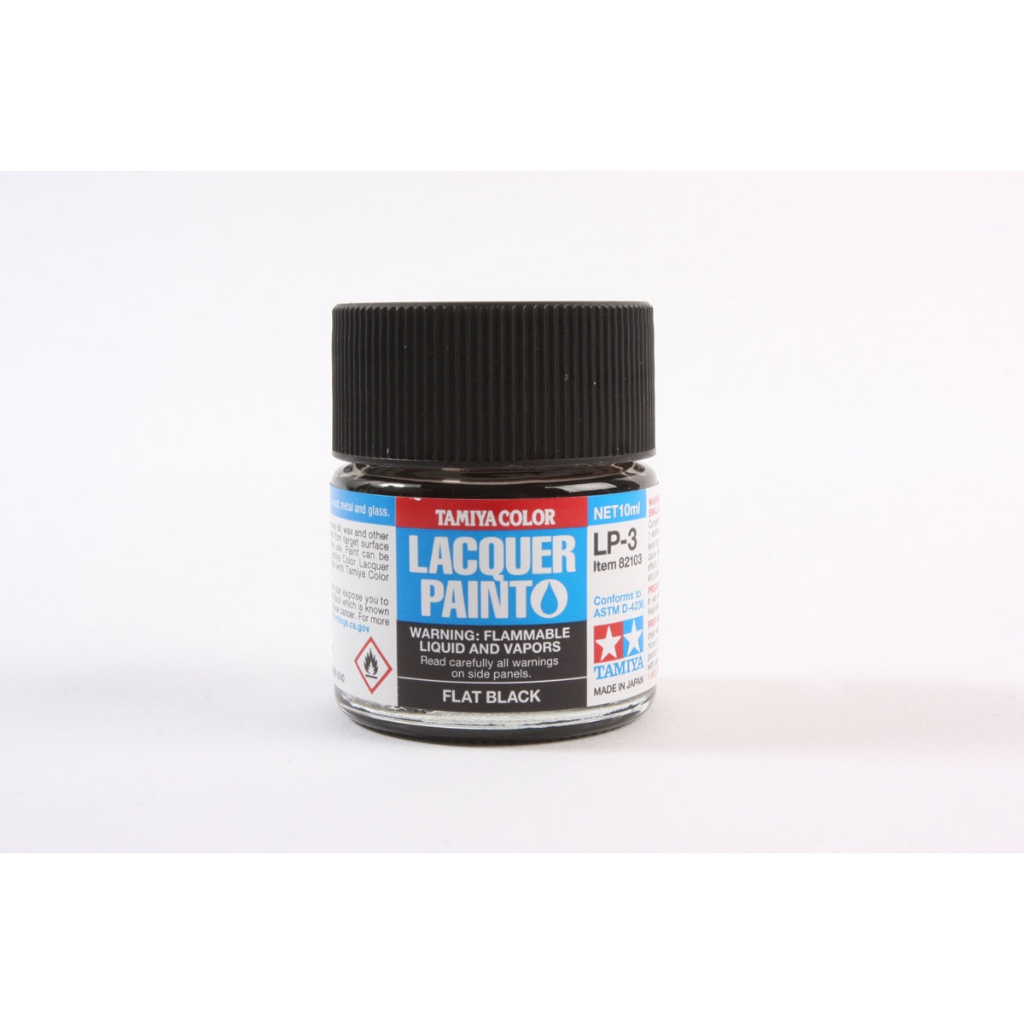 Tamiya LP-3 Flat Black Lacquer Paint | Shopee Philippines