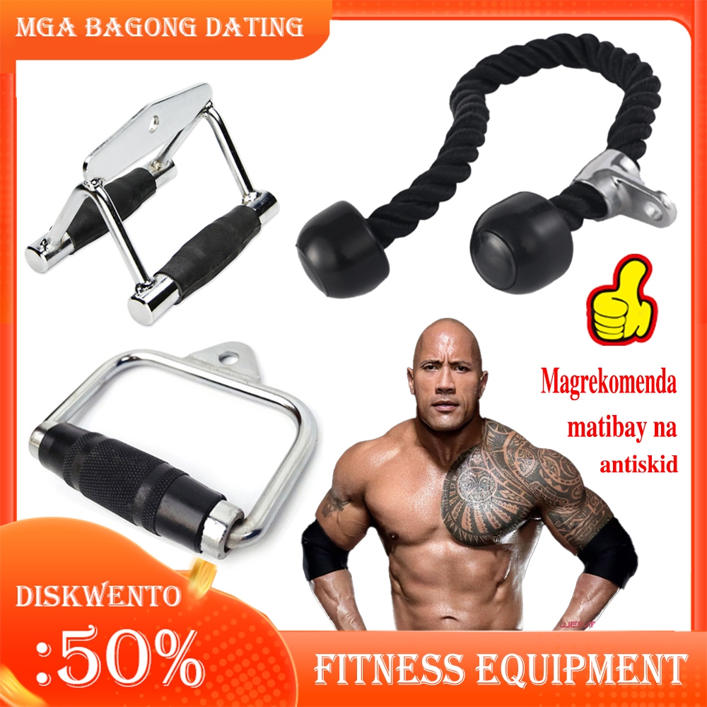 Double D-Handle V-handle Bar V-Bar for Home Gym Rowing Bar Fitness ...