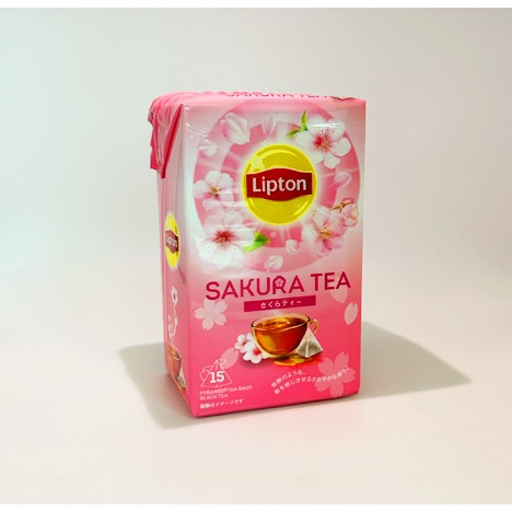 Lipton Sakura Tea Japan 15 Pyramid Tea Bags | Shopee Philippines