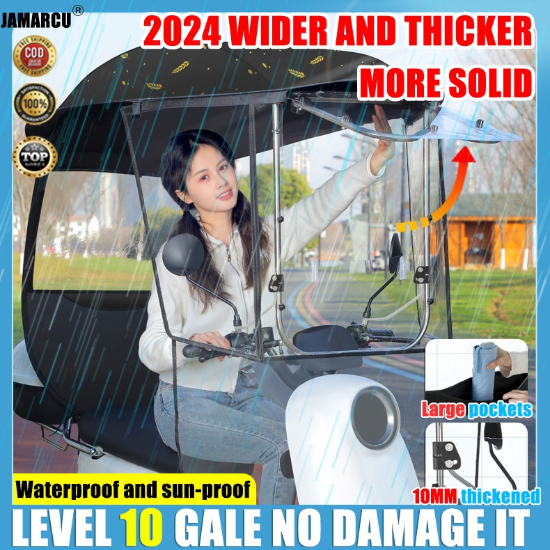 Typhoon Prevention Canopy For Motorcycle Rainproof and Windproof ...