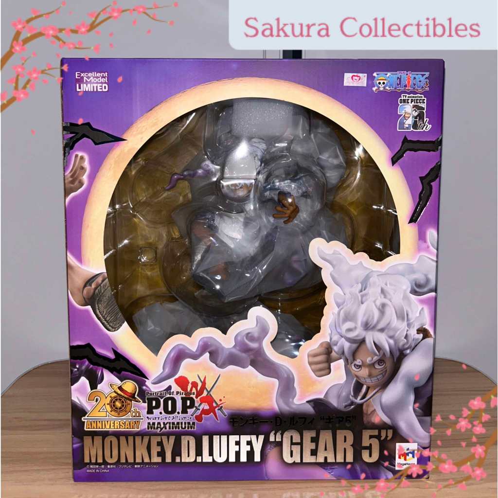 One Piece Portrait of Pirates SA-MAXIMUM Monkey D. Luffy Gear 5 ...