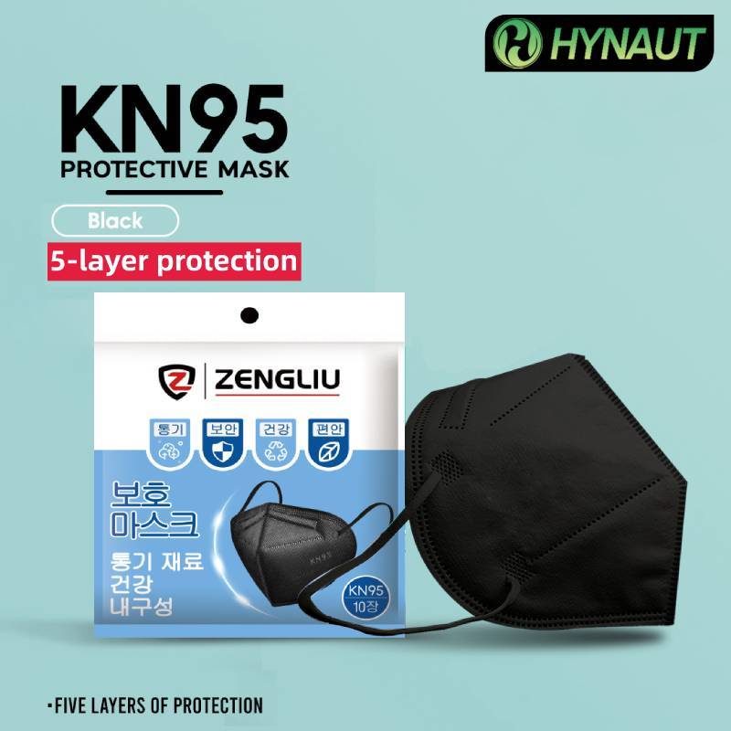 Hynaut Kn95 Face Mask Anti-Dust Anti-Haze Anti-Formaldehyde 50 Pcs 5 ...