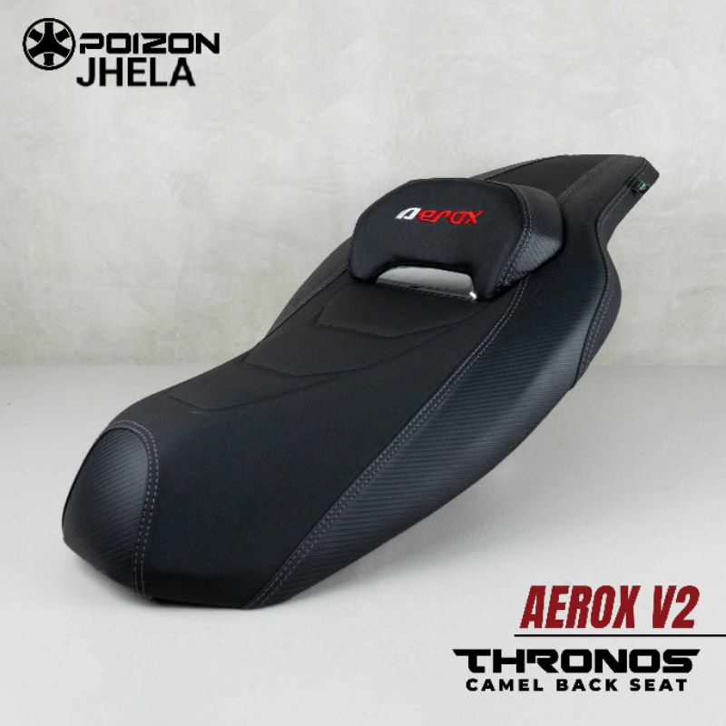 POIZON THRONOS CAMEL BACK SEAT FOR YAMAHA AEROX V1/ AEROX V2 | Shopee ...