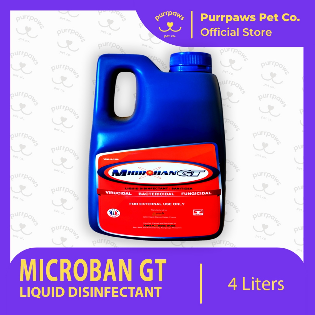 Microban GT GALLON (4 Liters) Liquid Disinfectant | Shopee Philippines