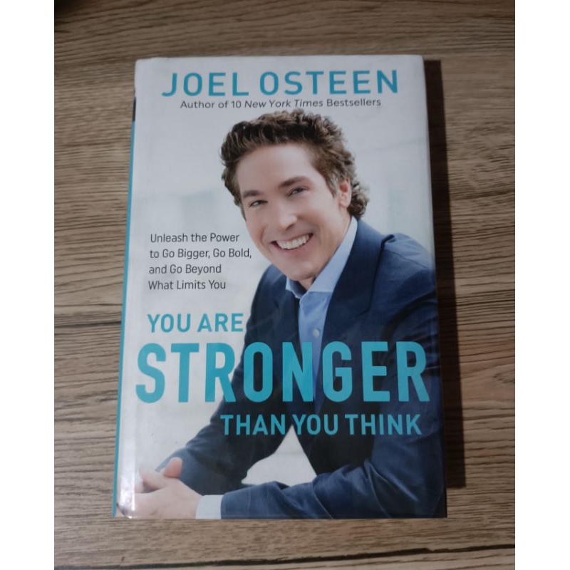 YOU ARE STRONGER THAN YOU THINK by JOEL OSTEEN (HARDCOVER) | Shopee Philippines