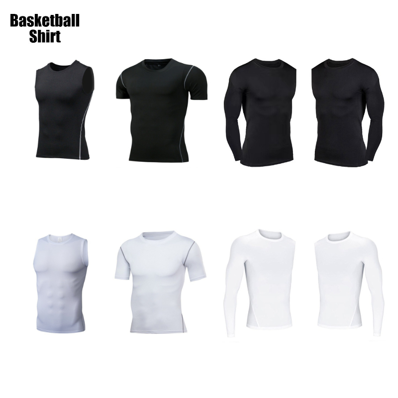Basketball Men's Sports Shirt Compression Sando for Basketball Elastic ...