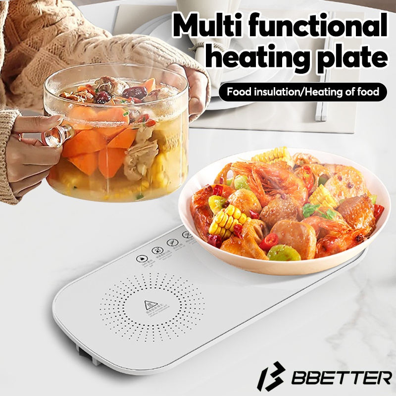 Electric Food Warming Tray Adjustable Temperature Warm Plate Fast ...