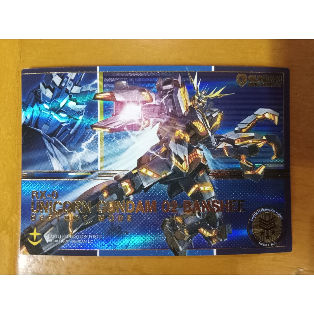 Unicorn Gundam 02 Banshee Destroy Mode GN-DC03 MS 003 Gundam: Duel ...