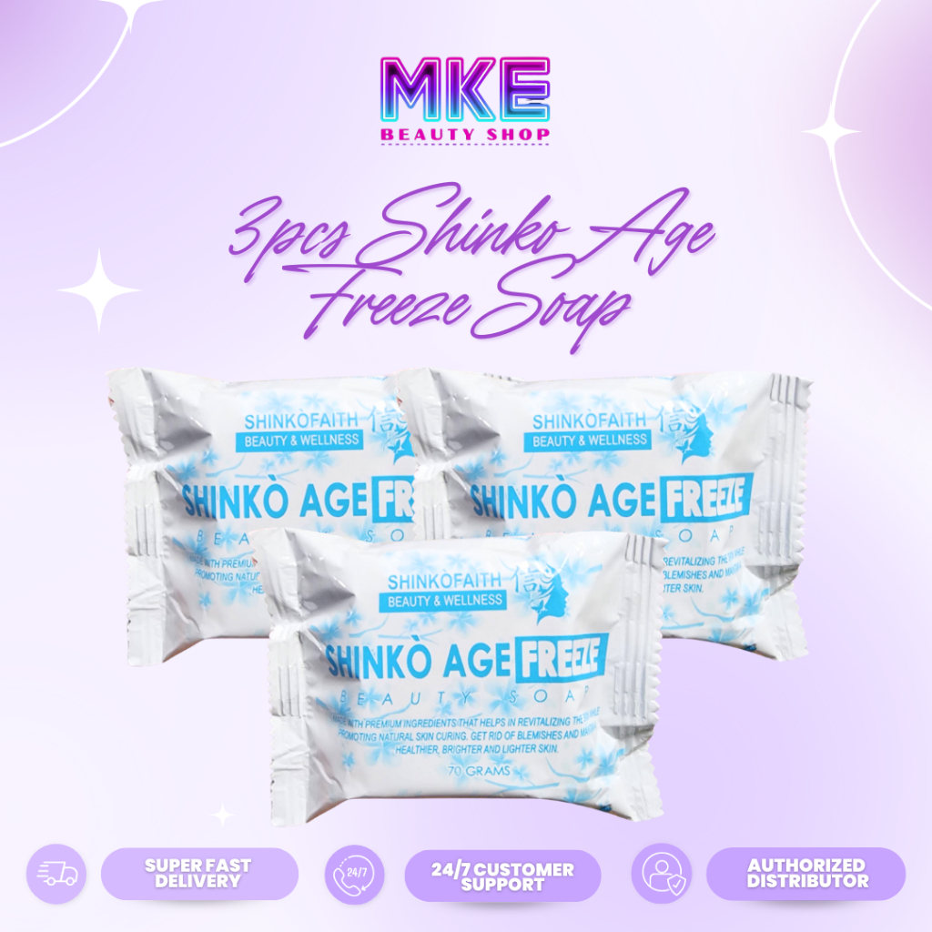 SHINKO AGE FREEZE SOAP (3PCS) | Shopee Philippines
