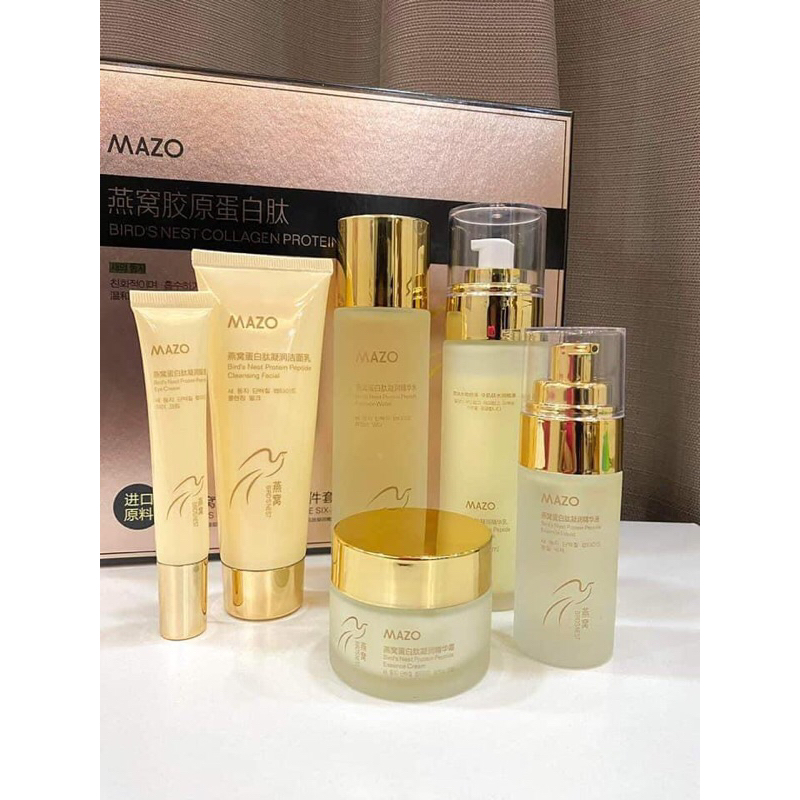 Mazo Bird's Nest Collagen Protein Peptide 6-piece set (Maintenance set ...