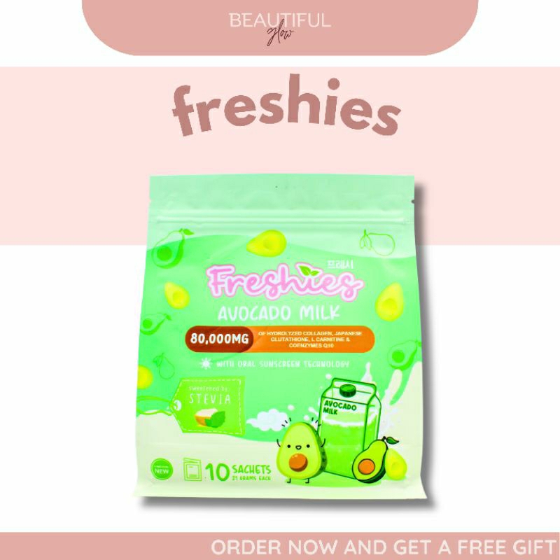 Freshies Avocado Milk by Juju Glow | Shopee Philippines
