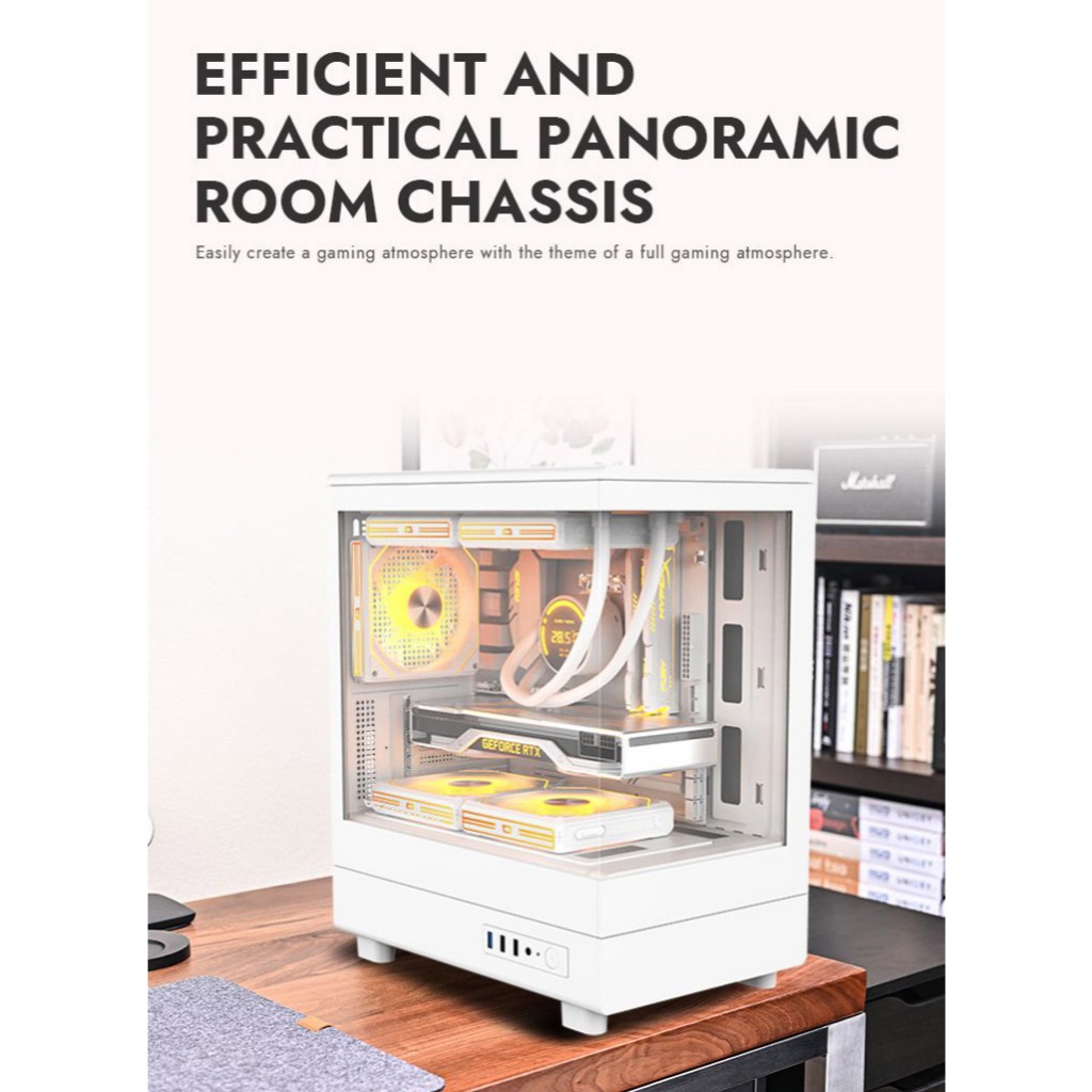 HiteqPC | Darkflash DB330M Mesh or Tempered Glass MATX CASE | Shopee ...