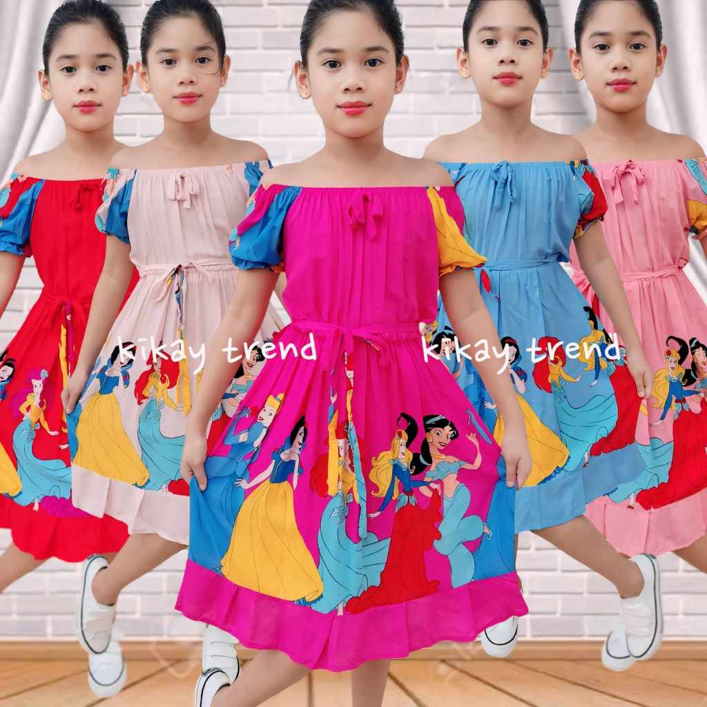 KIKAY TREND I IZEL FIT 8-10 YEARS OLD KIDS COTTON CHALLIS FLORAL MAXI ...