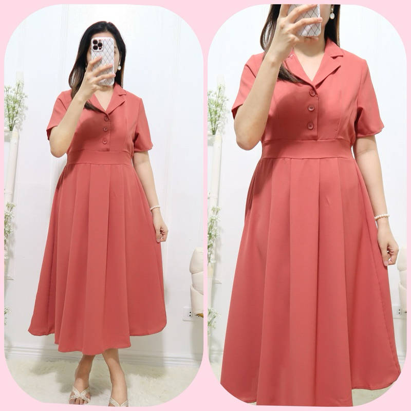 Karineyosa | Formal Dress | Pansamba | Collar | OOTD | High Quality ...