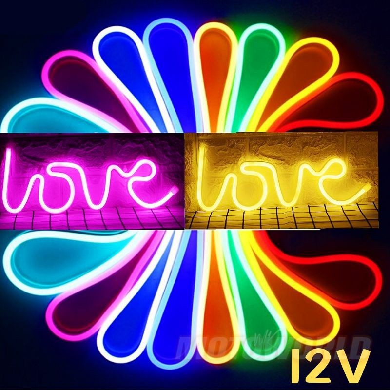 LED Strip Lights Waterproof Neon Flex Ligh Ip65 Christmas Decoration ...