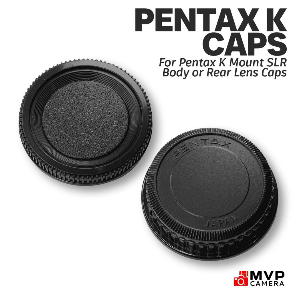 Pentax PK Body Cap and Rear Lens Cap Generic MVP CAMERA | Shopee ...