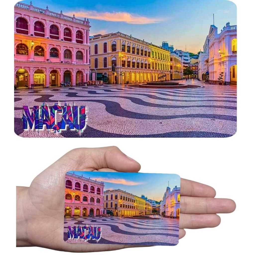 MACAU RUBBER REF MAGNET NEW INTERNATIONAL SOUVENIR | Shopee Philippines