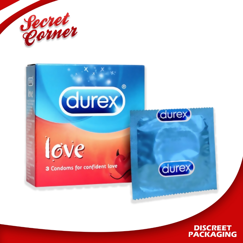 Secret Corner Durex Love for Enhanced Comfort Condoms 3 Sheets | Shopee ...