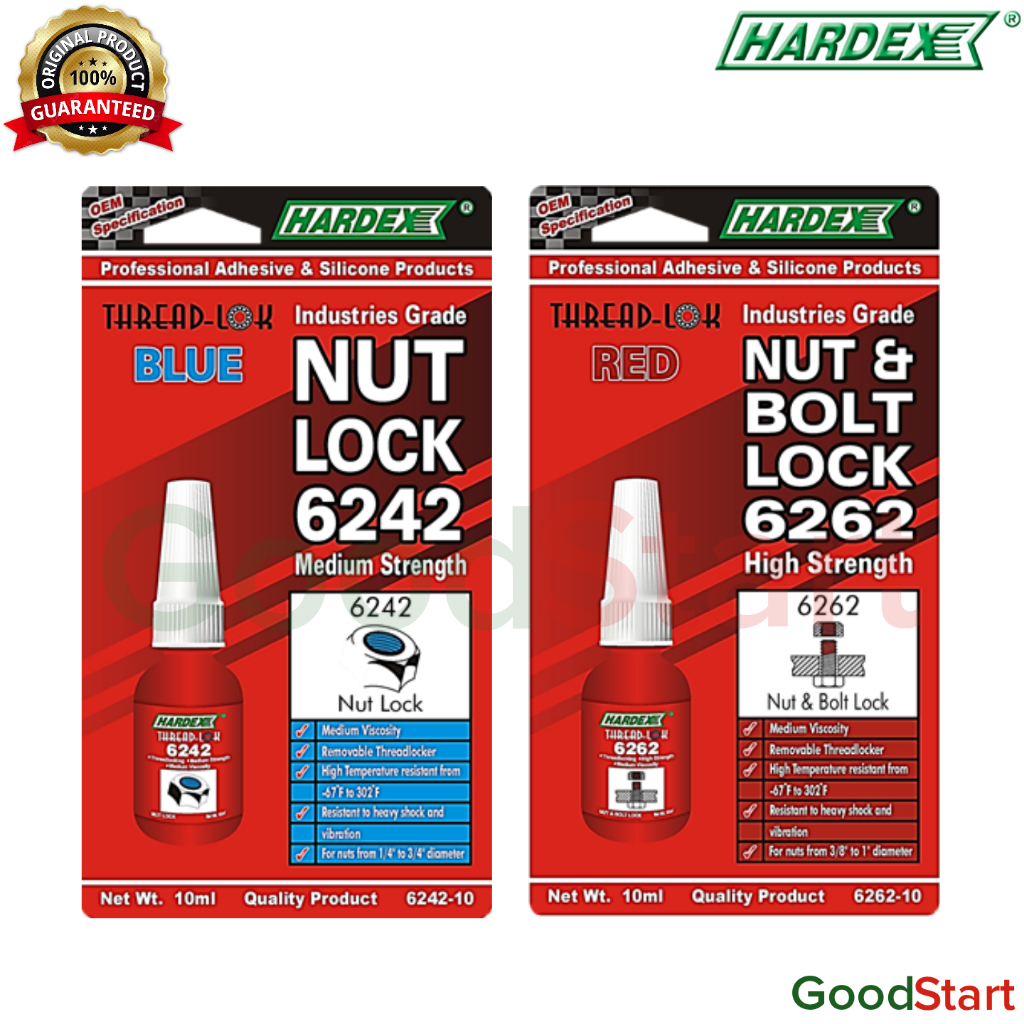 HARDEX THREADLOCK NUT LOCK, NUT AND BOLT LOCK | Shopee Philippines