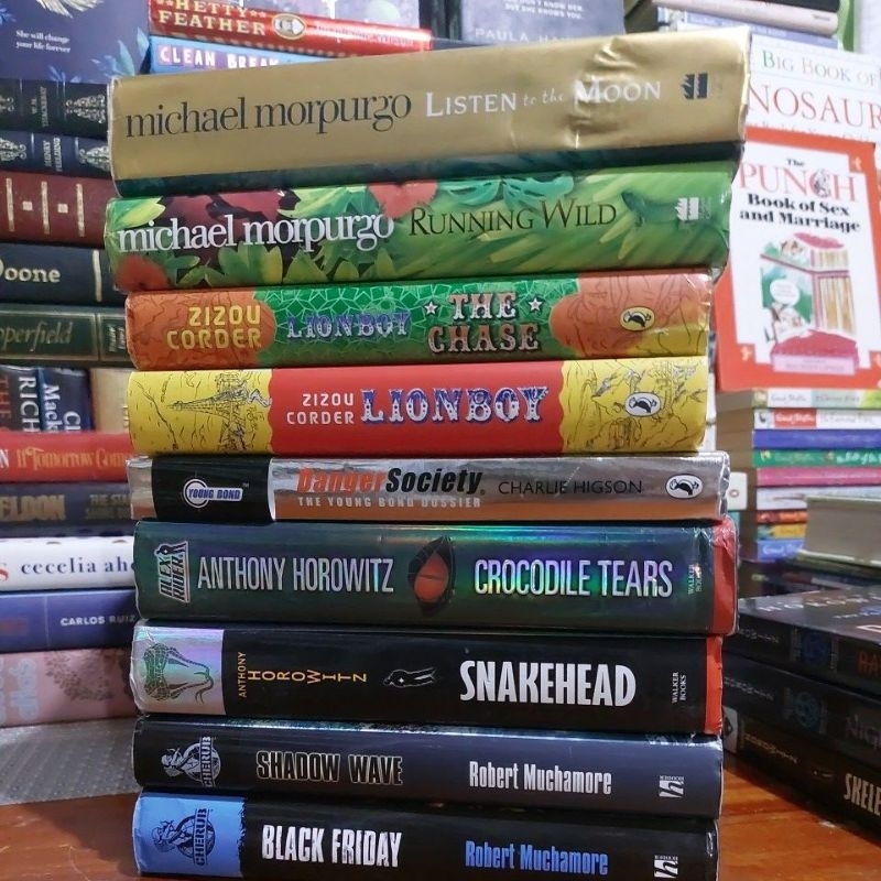 Pre Teens Series Anthony Harowitz Robert Muchamore charlie higson ...