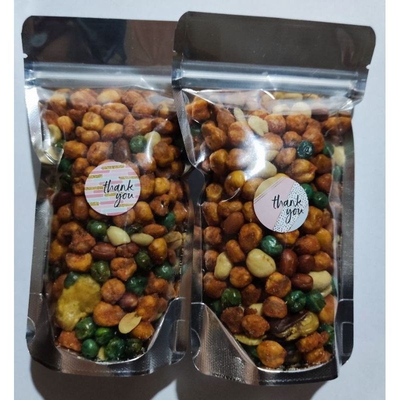 Mixed Nuts in 10x17 Pouch 95g | Shopee Philippines