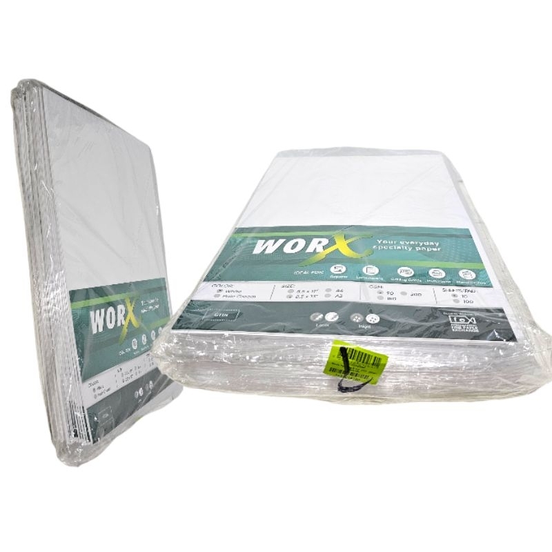WORX Vellum Specialty Paper Ream of 25 Packs by 10 Sheets 90GSM ...