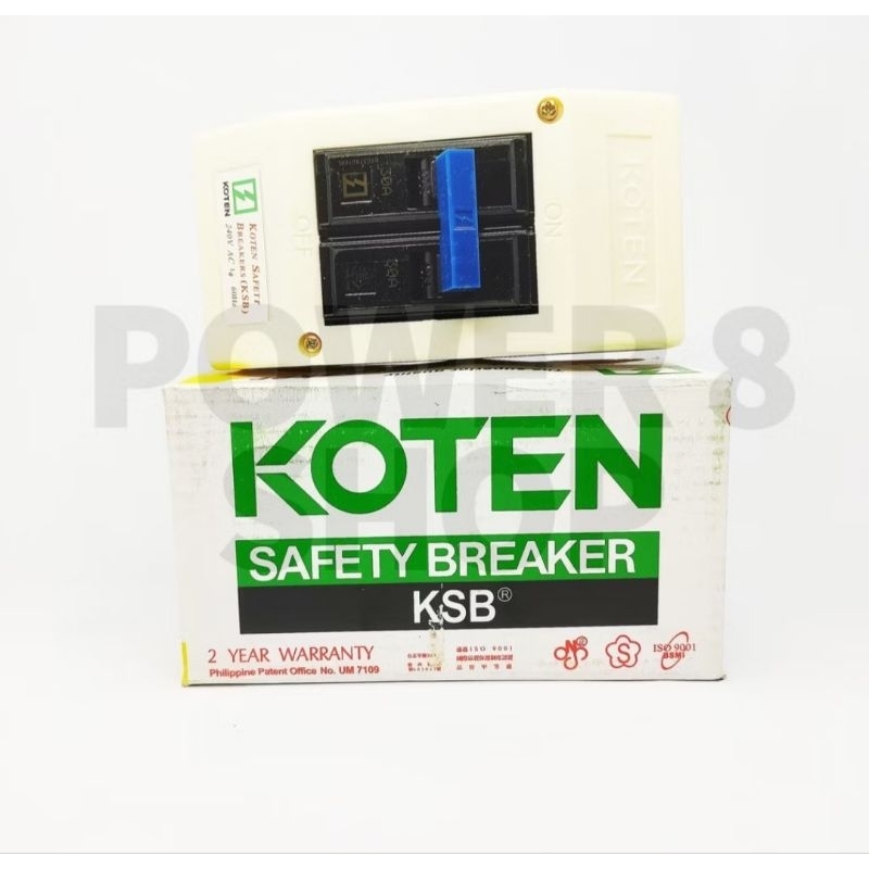 koten safety breaker 20, 30 & 60 amperes | Shopee Philippines