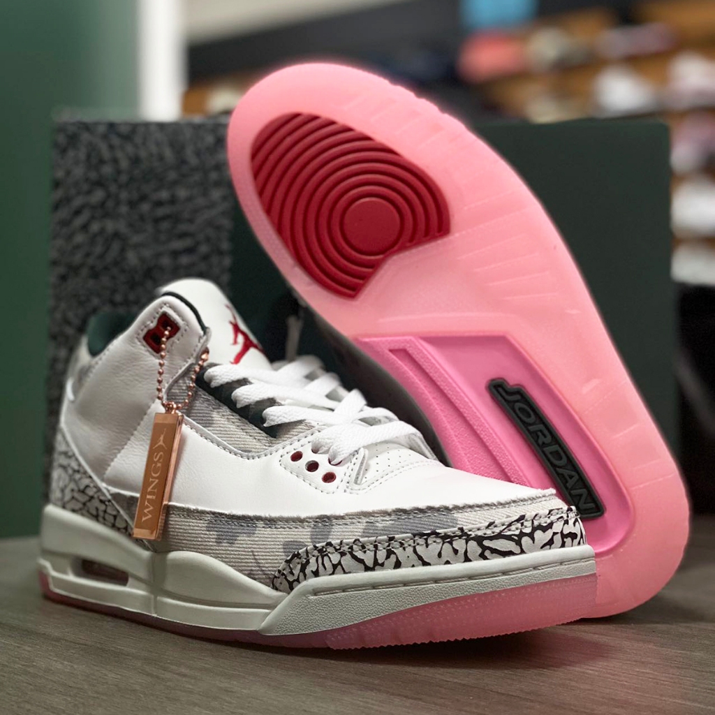 UA Shoes Air JJordan J3 Wings Lowcut Basketball Shoes For Women ...