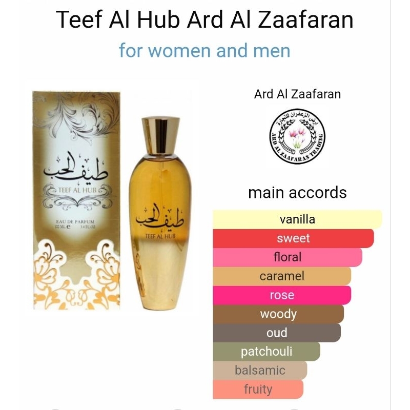 TEEF AL HUB PERFUME (ROSE VANILLE ALTERNATIVE) | Shopee Philippines