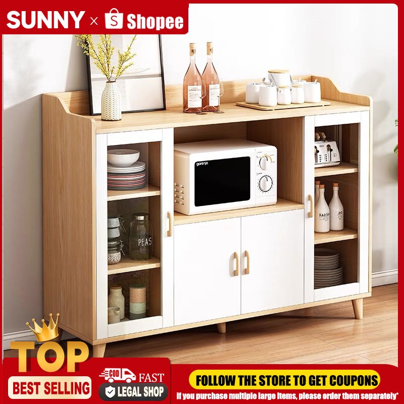 SUNNY Sideboard Living Room Wall Integrated Storage Cabinet Kitchen ...