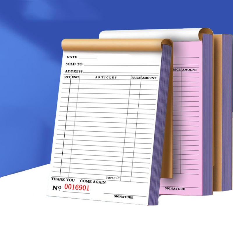 Carbonized receipt wholesale 2 copies delivery official receipt paper ...