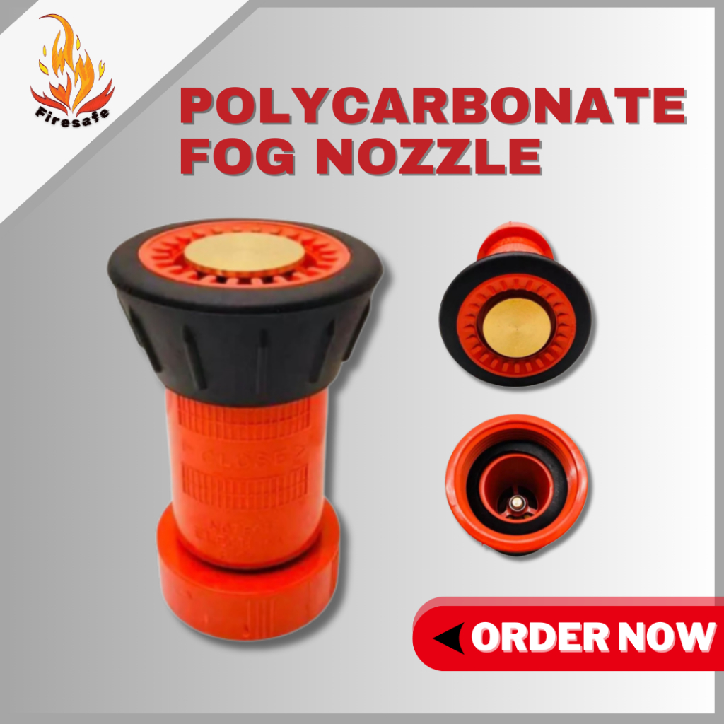 Polycarbonate Adjustable Fog Nozzle For Fire Hose and Water Pump Hose ...