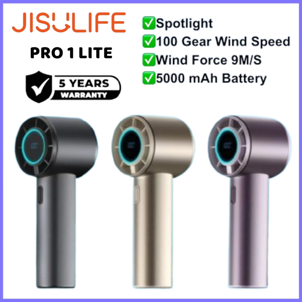 Pro1 Lite Mini Portable Handheld Fan Rechargeable 100Gear Mini ...