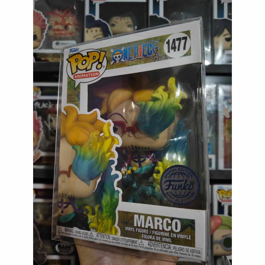 Funko POP Animation: One Piece - 1477 Marco Special Edition | Shopee ...