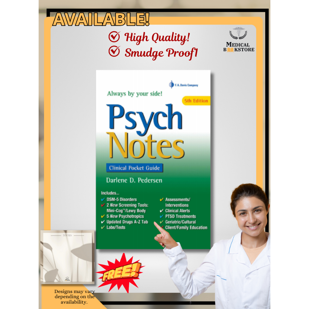 Psych Notes, Clinical Pocket Guide, 5th edition | Shopee Philippines