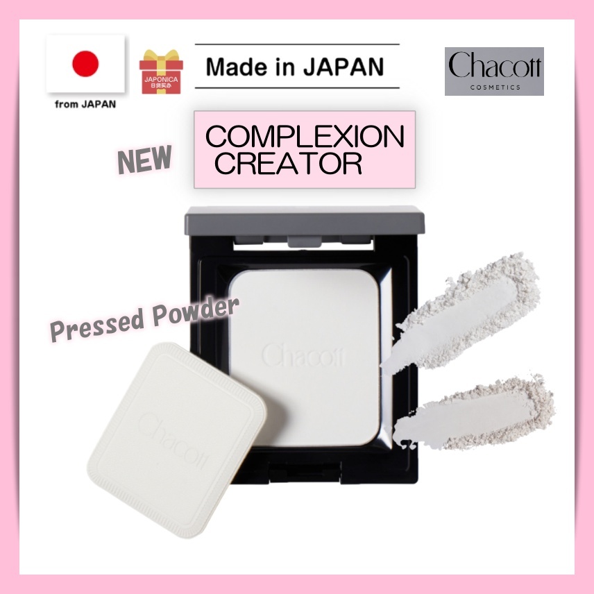 Chacott Complexion Creator Pressed Powder / 001 Clear / 002 Luster ...