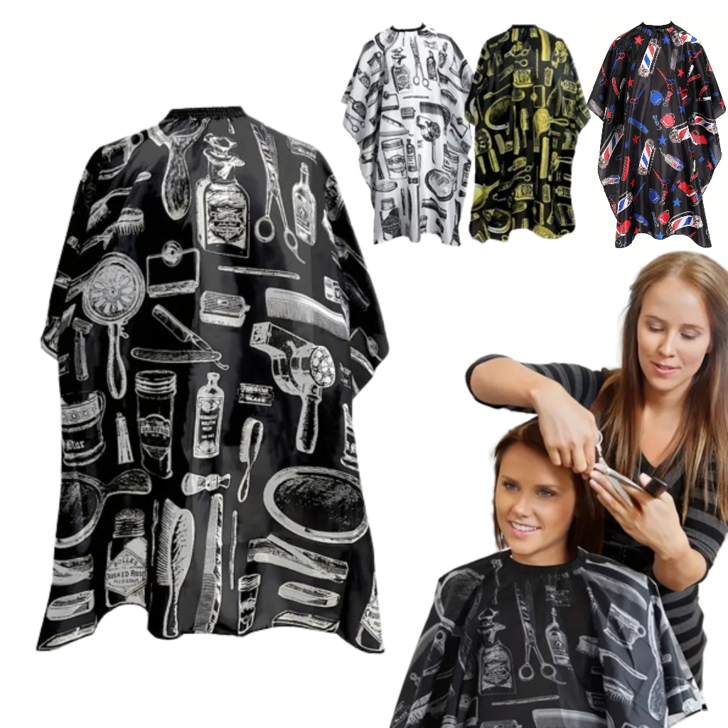 Barber Cape Balabal For Barbershop Hair Cut Haidresser Accessories Set ...