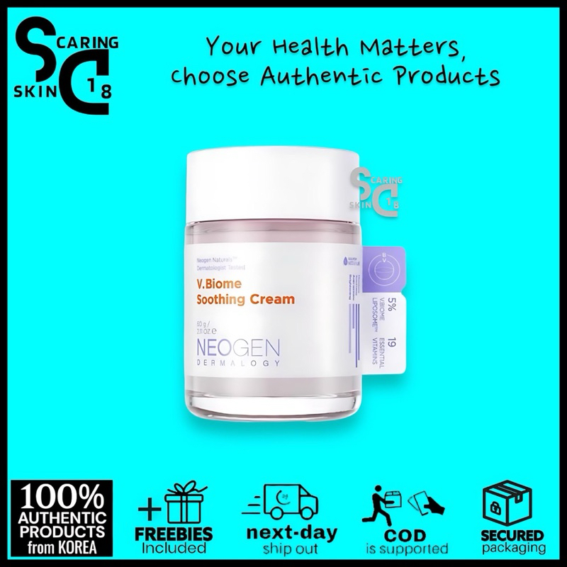Neogen Dermalogy V. Biome Soothing Cream 60g by SkinCaring18 SK ...