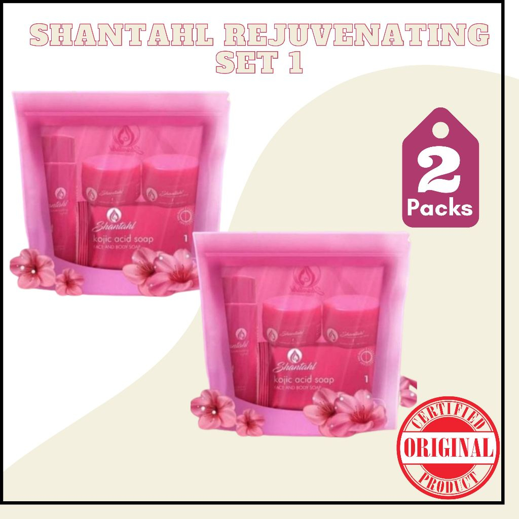 100% Authentic Shantahl Rejuvenating Set 1 (2 Packs) | Shopee Philippines