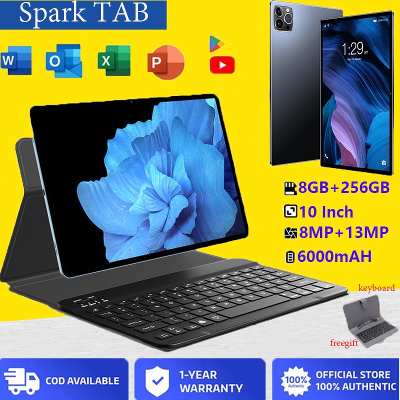 Original Spark Tablet 5G Android Tablet 13 8GB+256GB 6000mAh Dual SIM ...