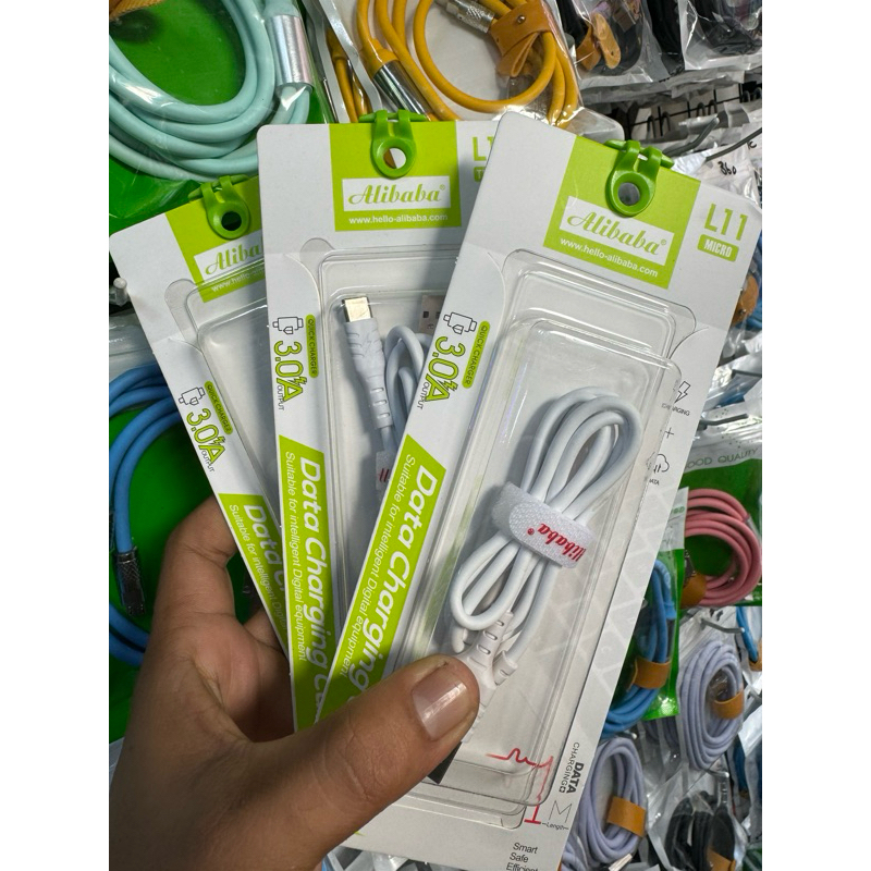 L11 ALIBABA 3.0A FAST CHARGER CABLE | Shopee Philippines