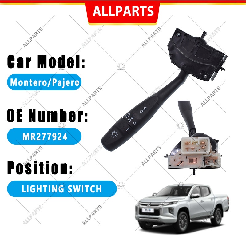 Headlight Light Switch For Mitsubishi Montero Pajero Turn Signal Lamp ...