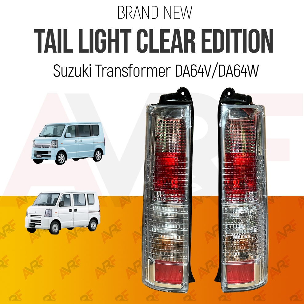 Tail Light Chrome Cover for Suzuki DA64V, DG64V, DR64V, DA64W, DG64W ...