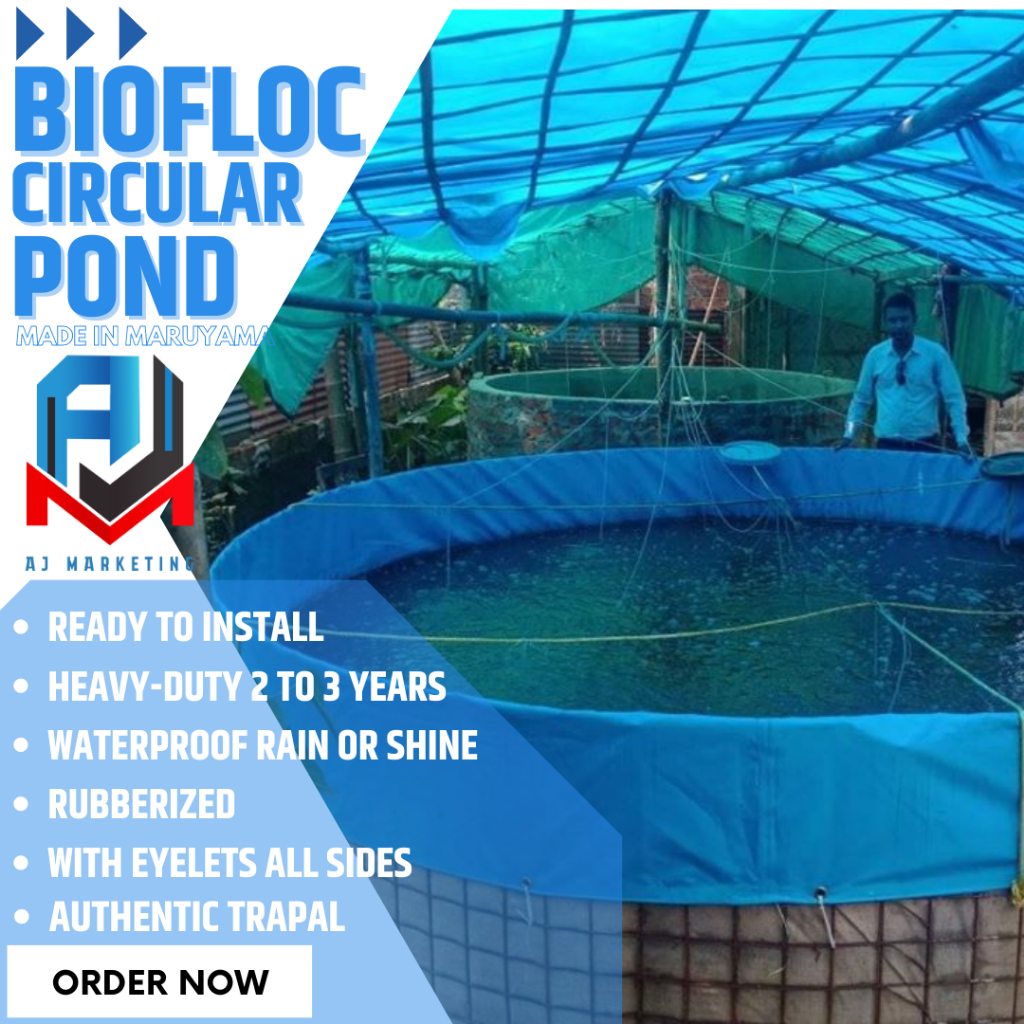 12FEET Diameter X 3FEET Deep Circular Pond Feet Maruyama Pgflex ...