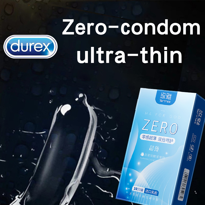 1box 10pcs Yomee blue zero condom ultra thin condoms with 200mg ...